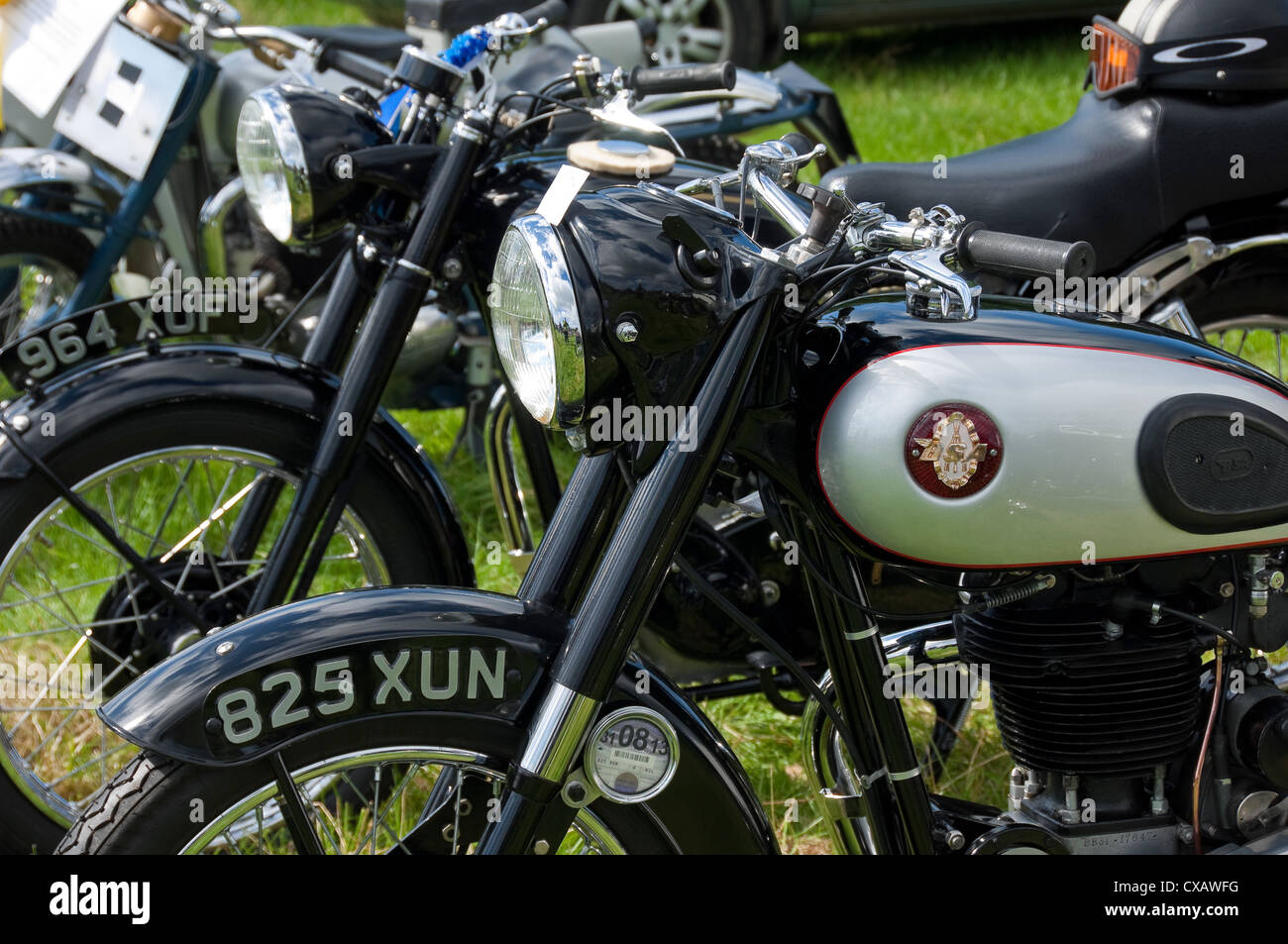 Old Motorbikes Vintage Motorcycles Stock Photos & Old Motorbikes ...