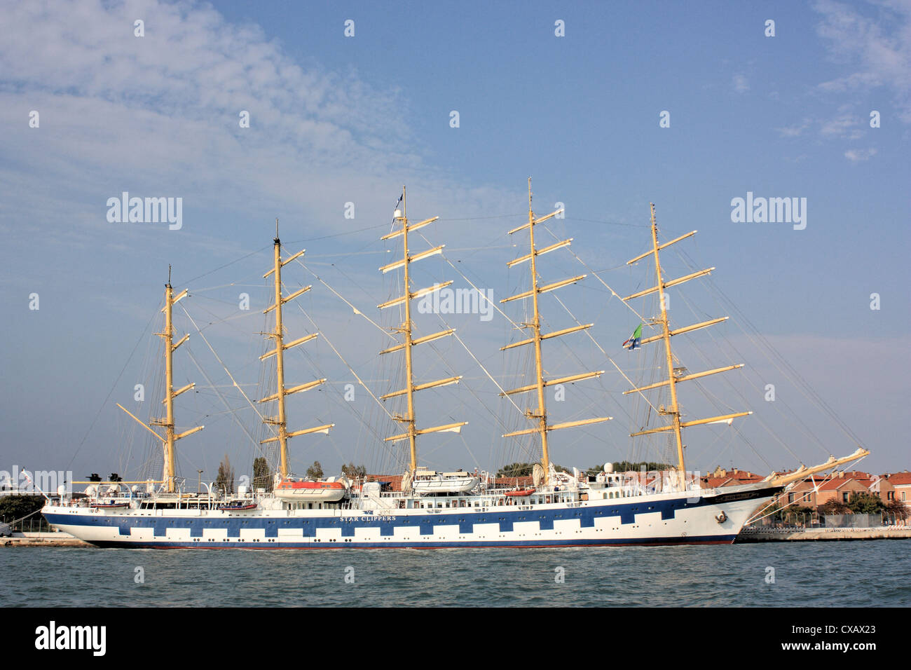Tall ship Royal Clipper (Star Clippers Ltd.), IMO 8712178 Stock Photo ...