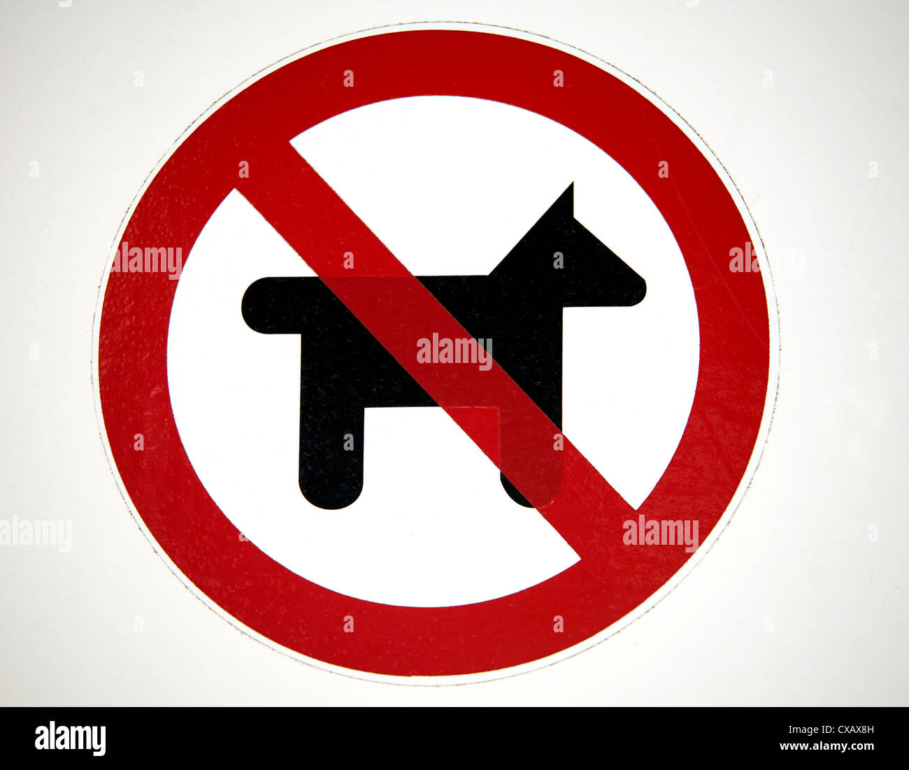 Prohibition sign rule regulations horizontal hi-res stock photography ...