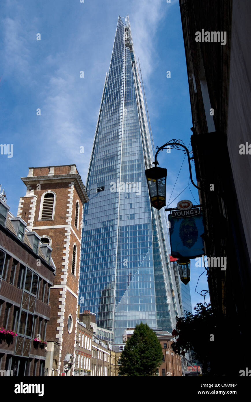 The Shard, the tallest building in Western Europe, designed by Renzo ...