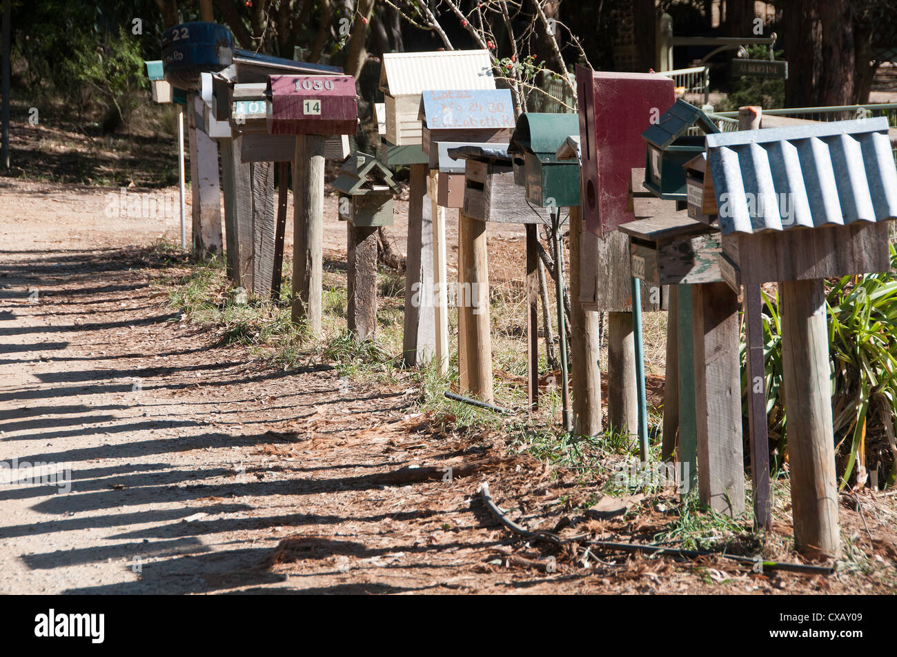Australia post letter box hi-res stock photography and images - Alamy