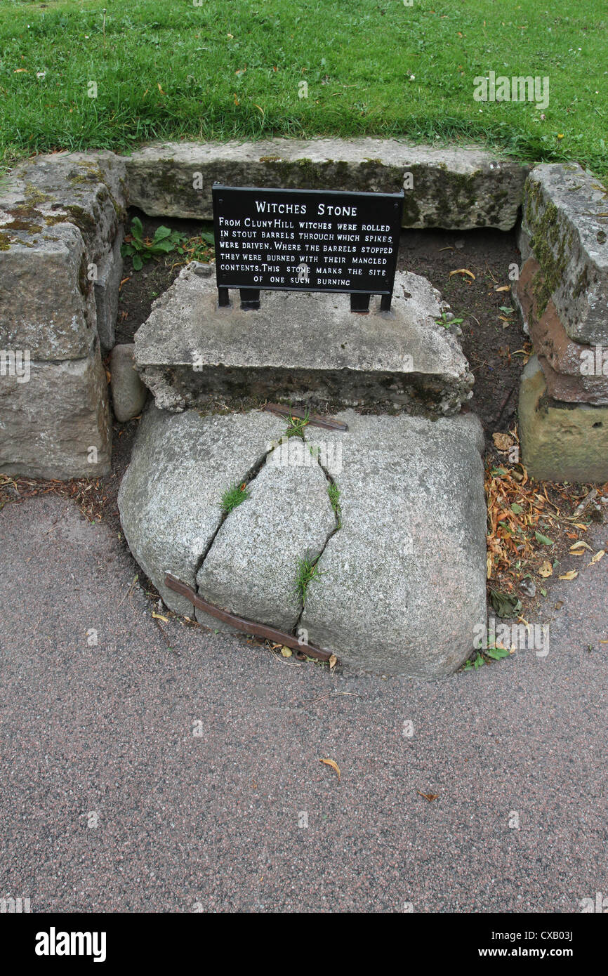 Witches Stone Forres Scotland September 2012 Stock Photo - Alamy