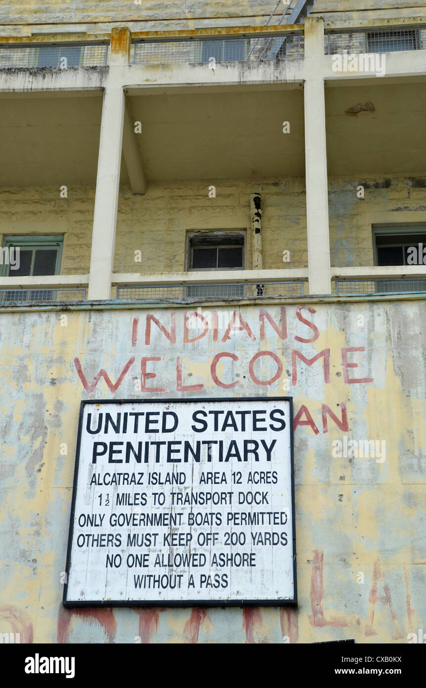 Alcatraz Prison Sign High Resolution Stock Photography and Images - Alamy