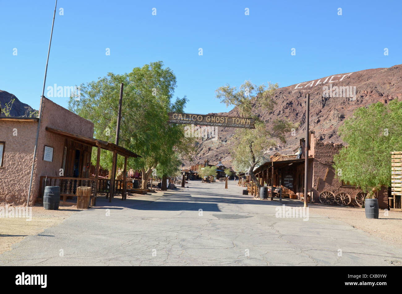 Calico ghost town in california hi-res stock photography and images - Alamy