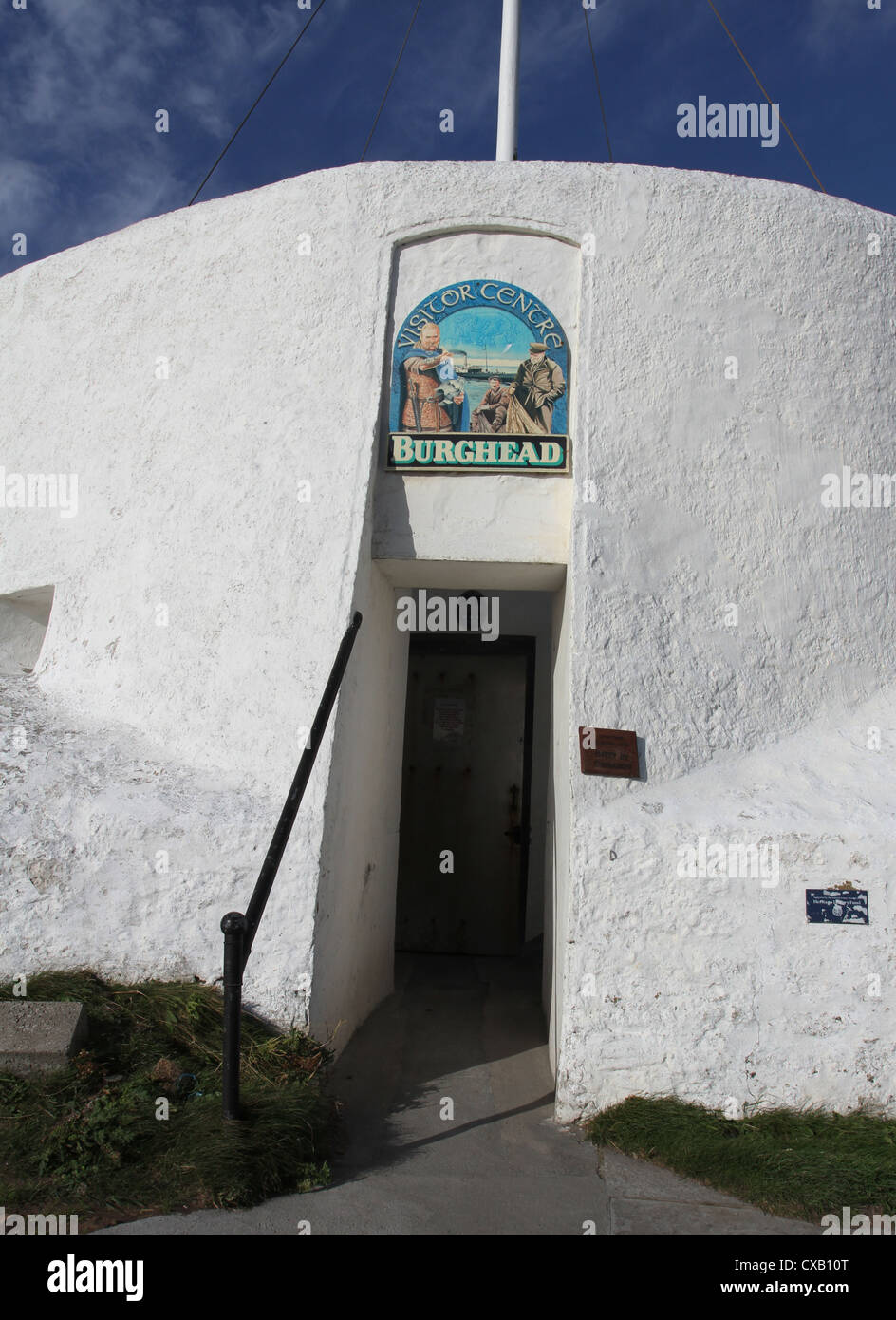 Burghead visitors centre Scotland September 2012 Stock Photo - Alamy