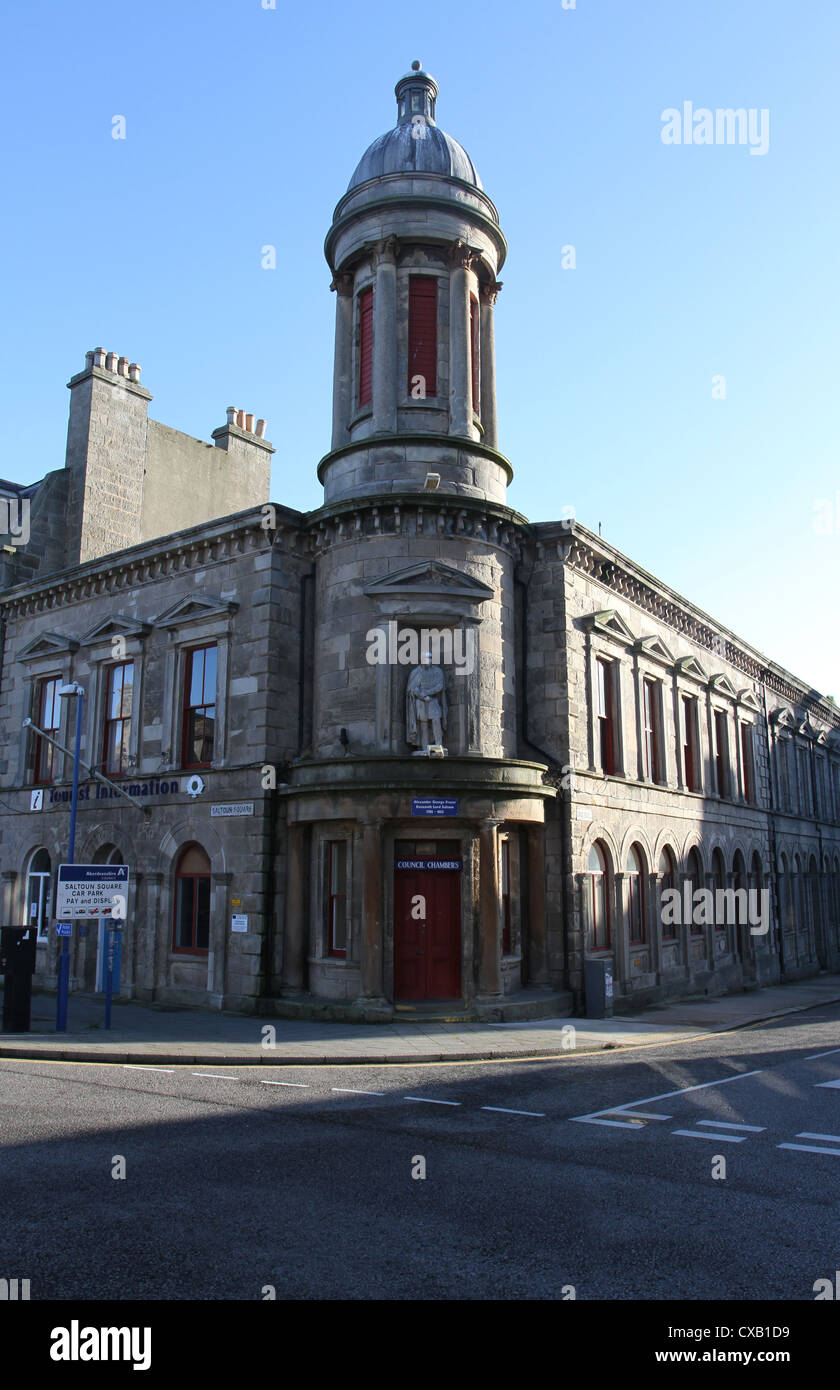 Saltoun square fraserburgh scotland september hi-res stock photography ...