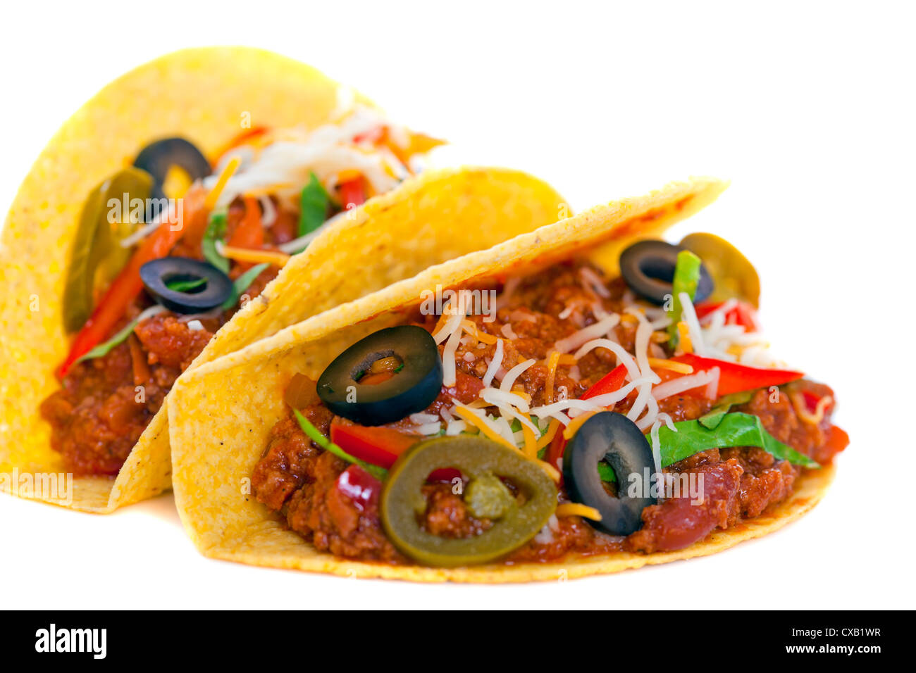 Mexican food tacos beef hi-res stock photography and images - Alamy
