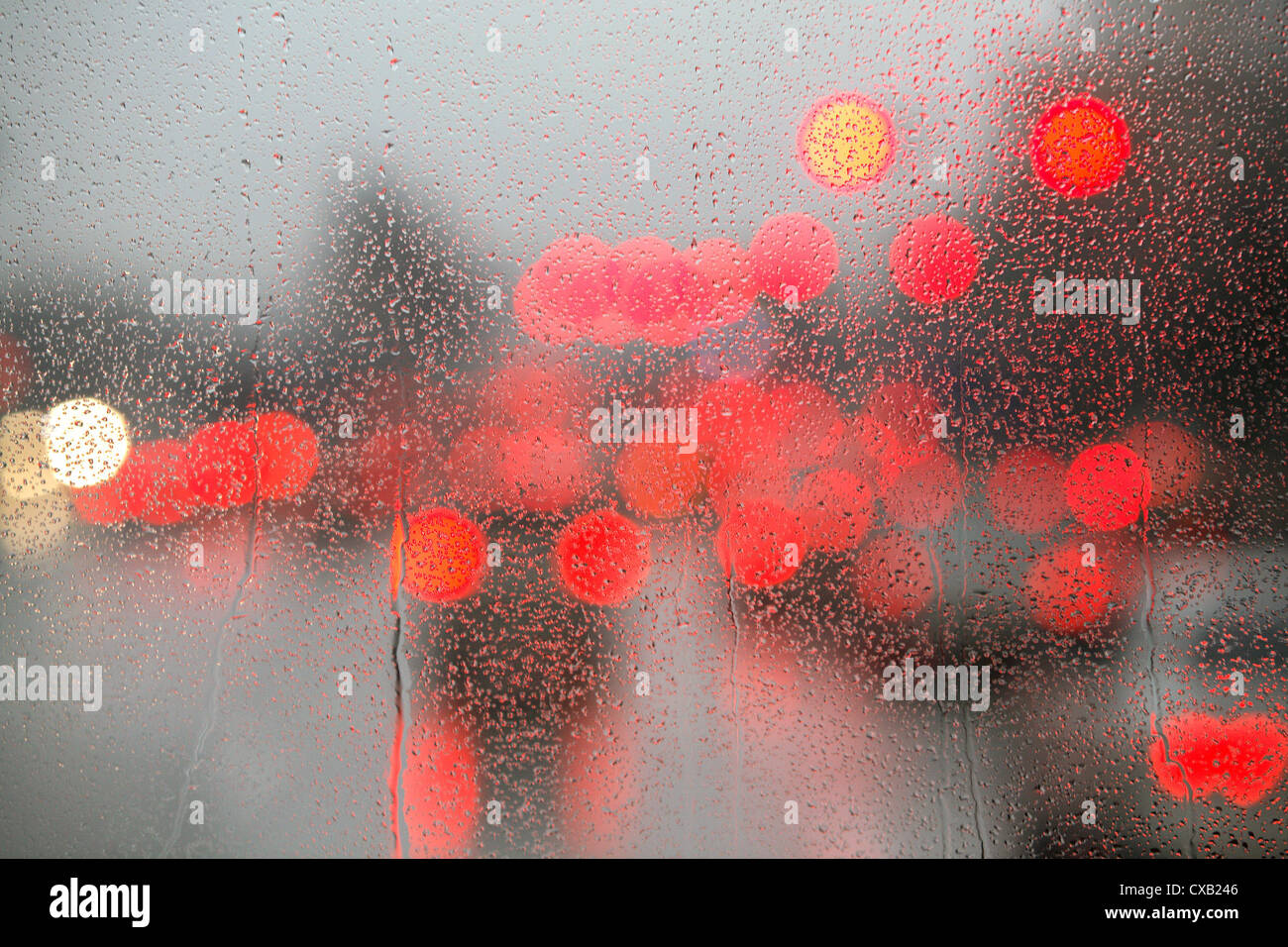 Symbol photo, poor visibility on the road Stock Photo - Alamy