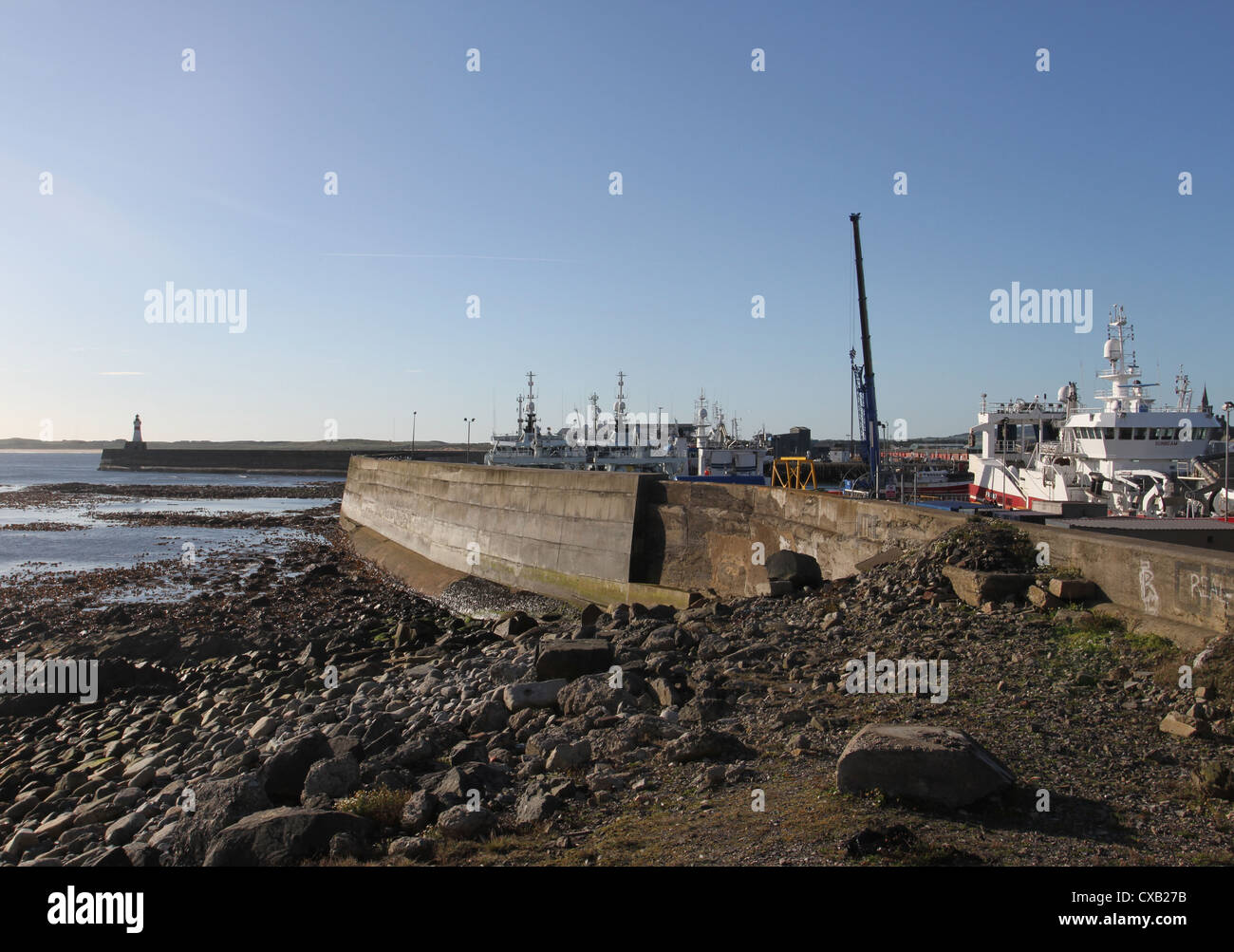 Fraserburgh harbour hi-res stock photography and images - Alamy