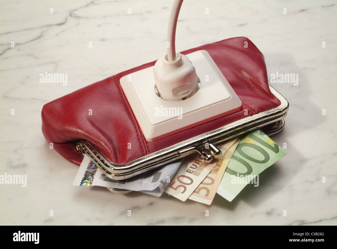 Wallet and outlet Stock Photo - Alamy