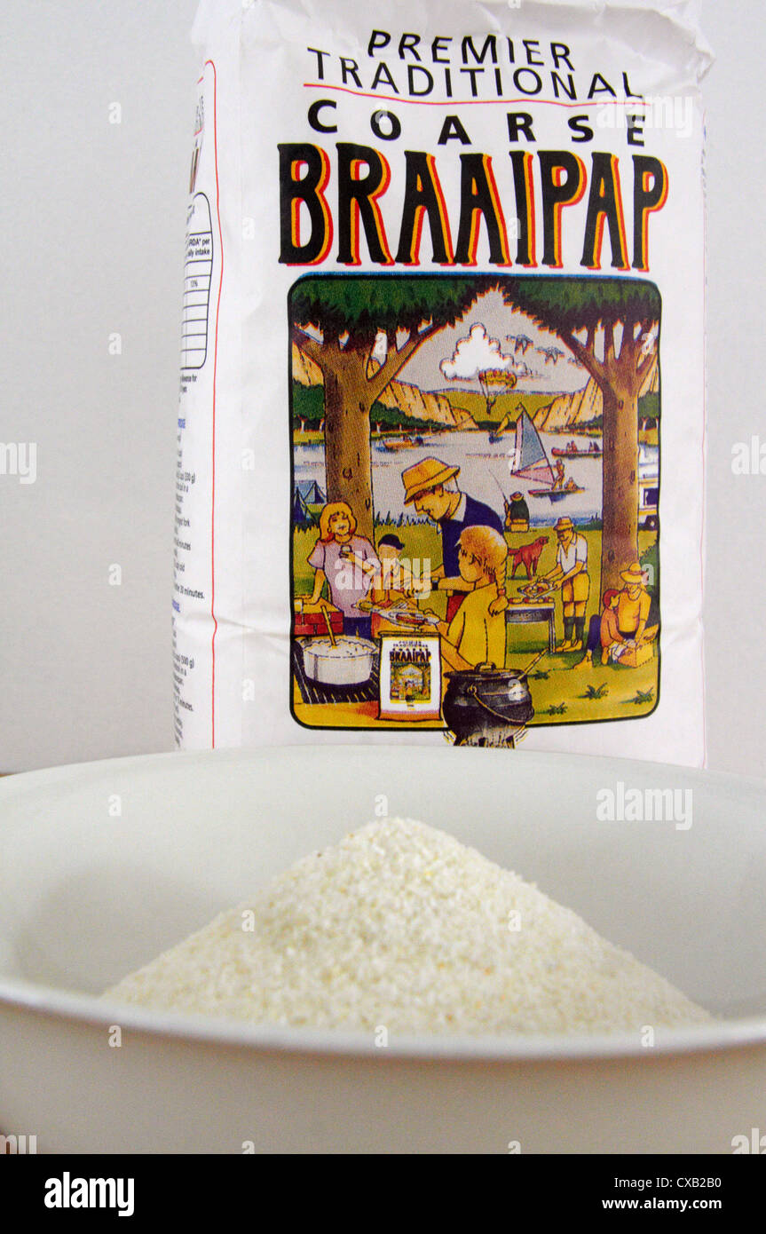 South african food pap hi-res stock photography and images - Alamy