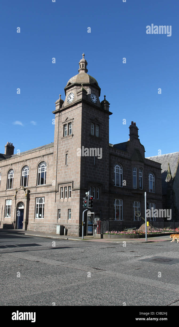 Museum and Library Peterhead Scotland September 2012 Stock Photo - Alamy