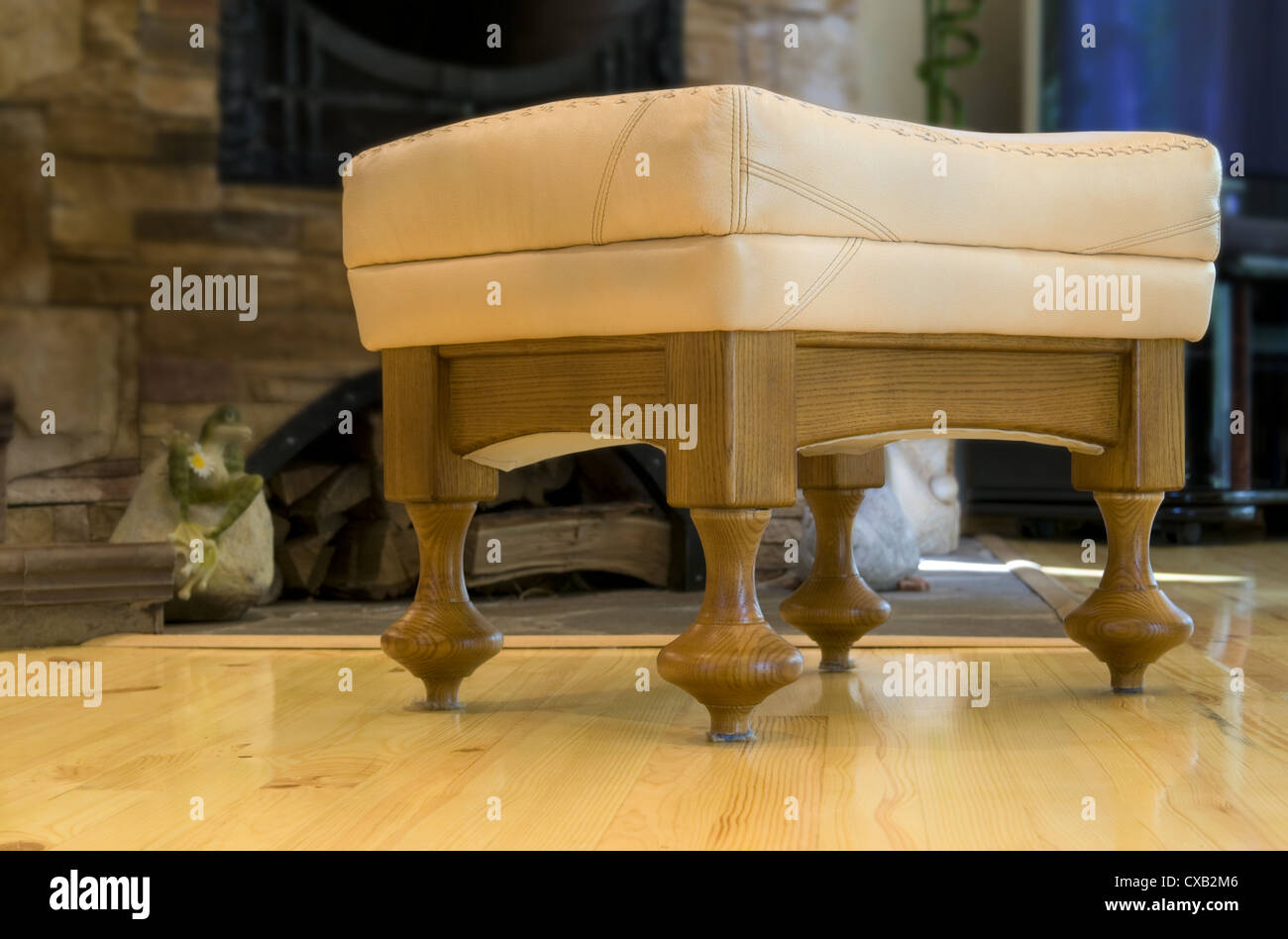 Padded stool hi-res stock photography and images - Alamy