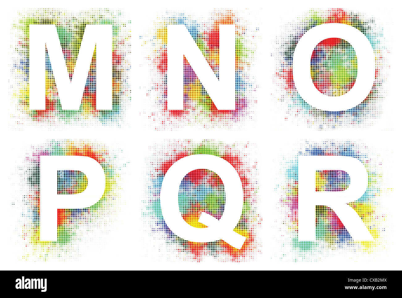 Letter from m r Cut Out Stock Images & Pictures - Alamy