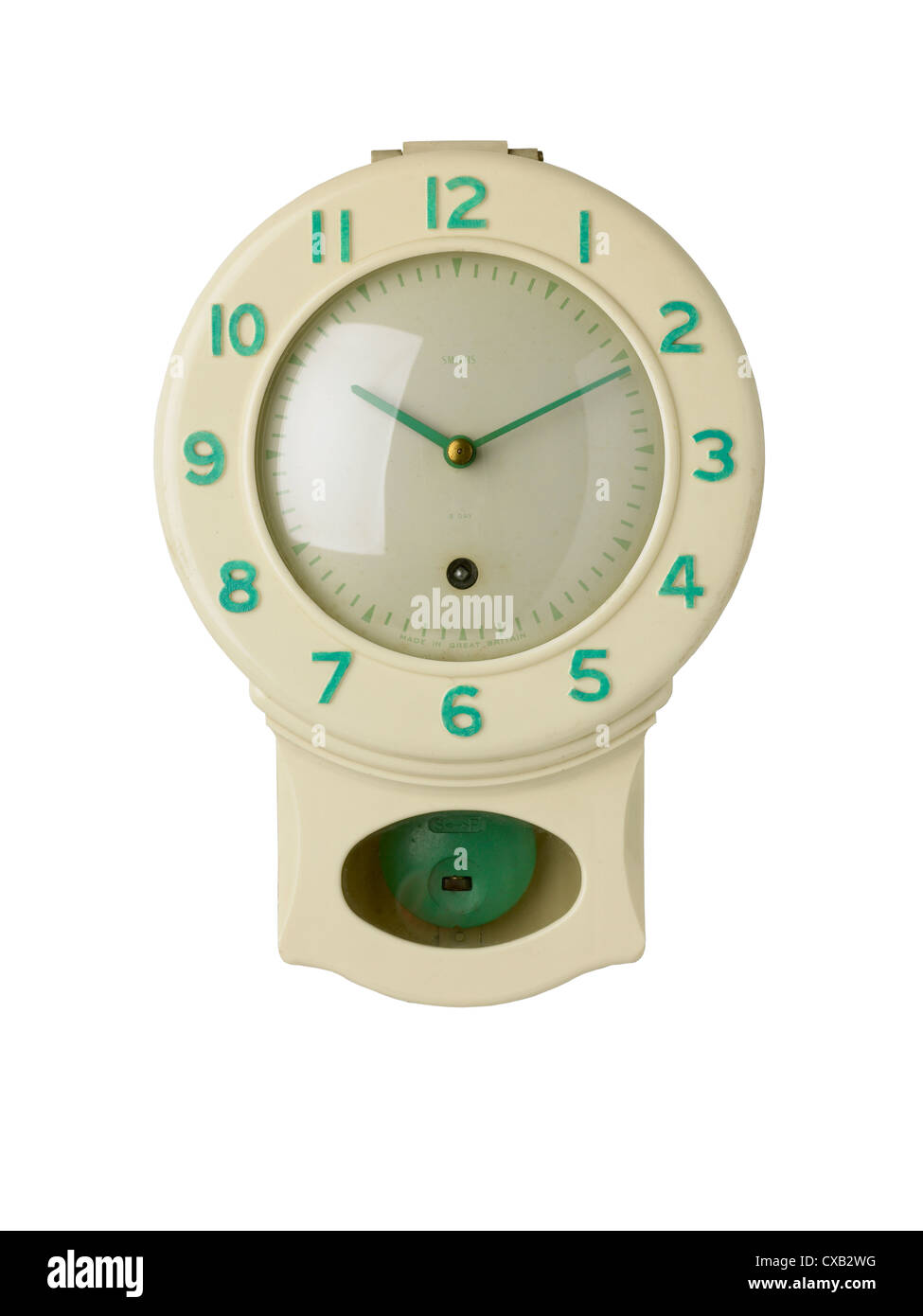 1950s kitchen clock Cut Out Stock Images & Pictures - Alamy