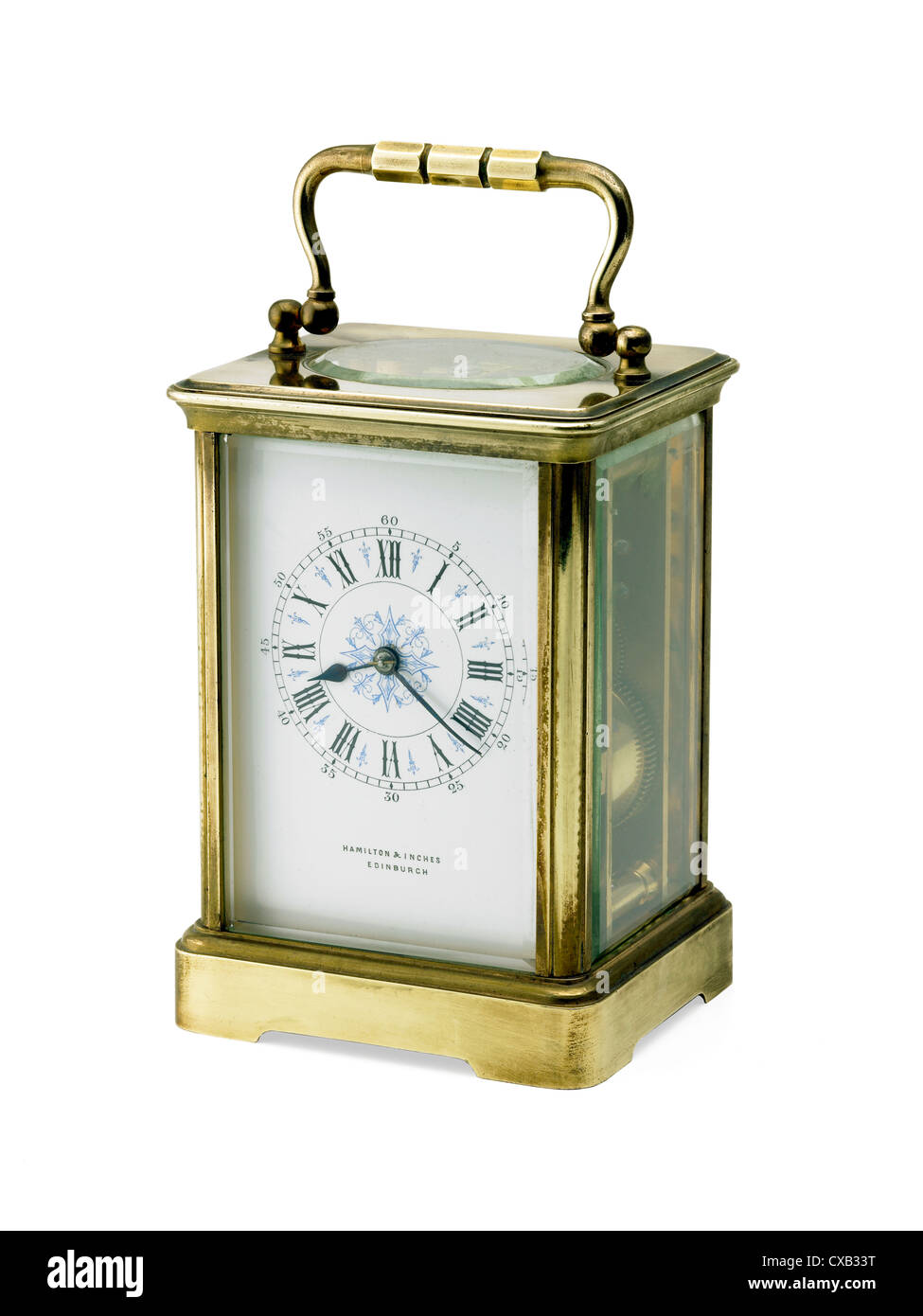 French carriage clock Stock Photo - Alamy