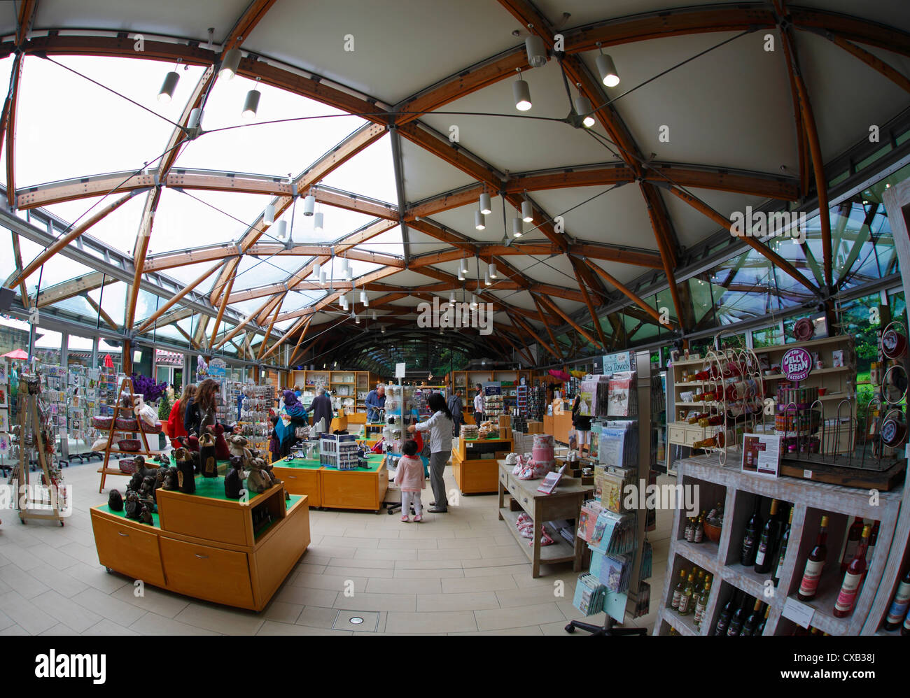 The gift shop at Alnwick Castle, Northumberland, England, UK Stock ...