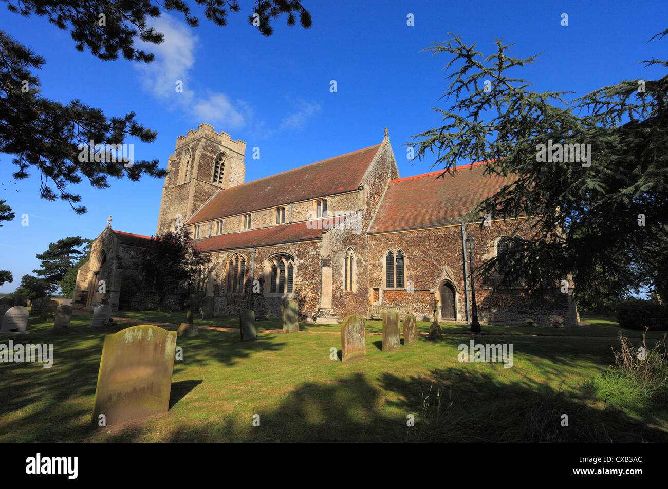 The church of St. Peter at Wolferton in West Norfolk Stock Photo - Alamy