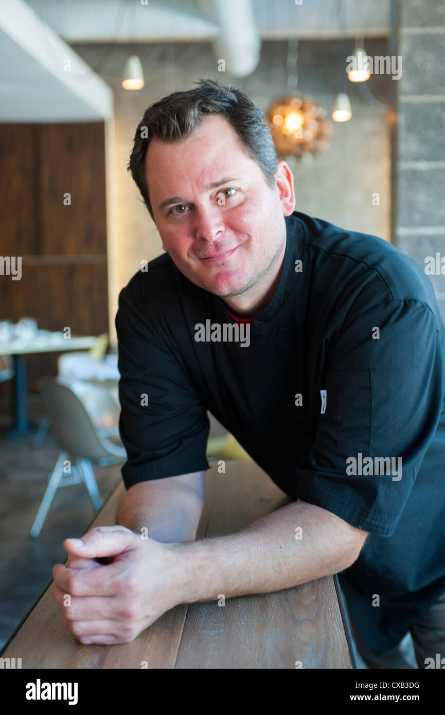 USA Indiana Indianapolis IN Celebrity chef Greg Hardesty owner of ...