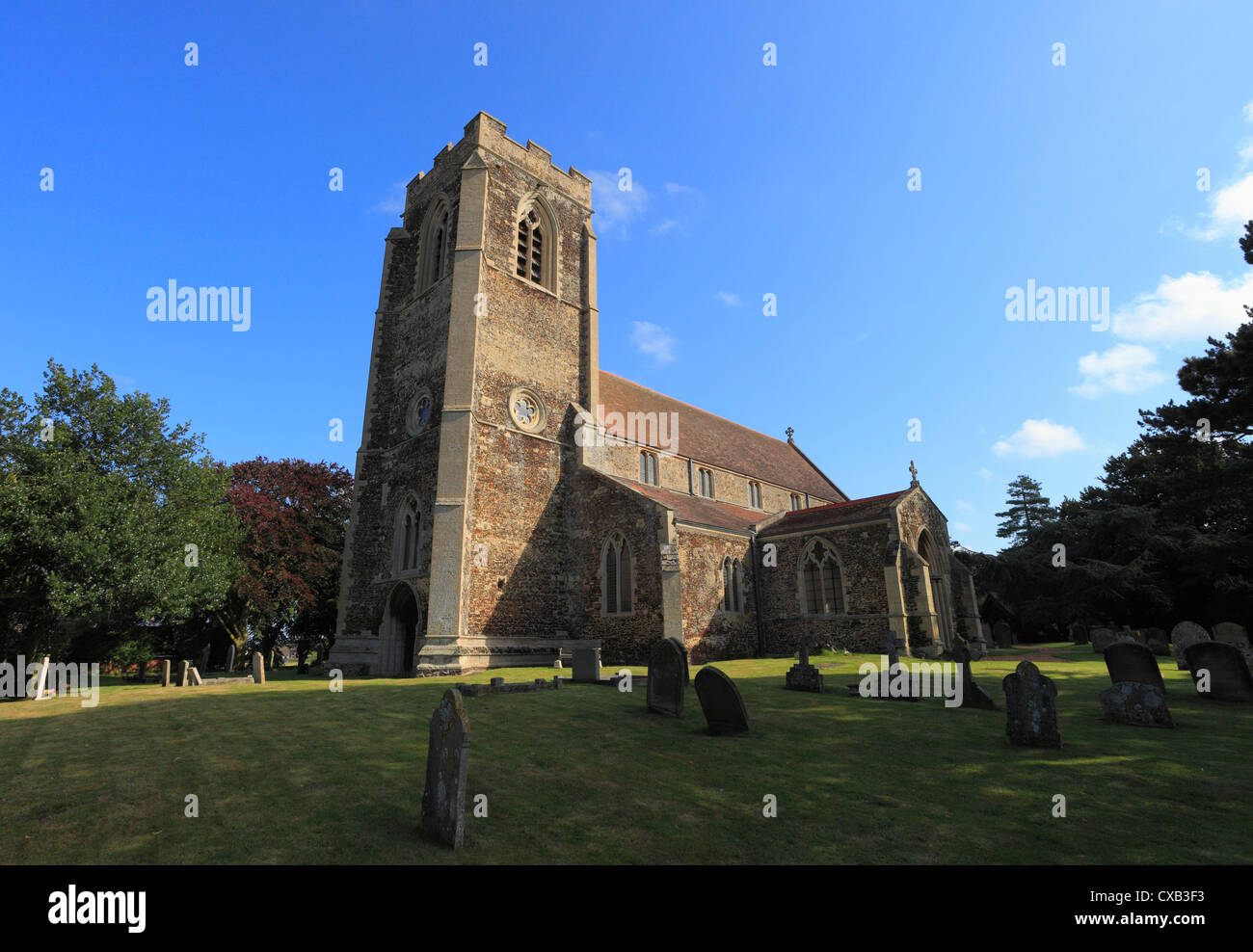 The church of St. Peter at Wolferton in West Norfolk Stock Photo - Alamy