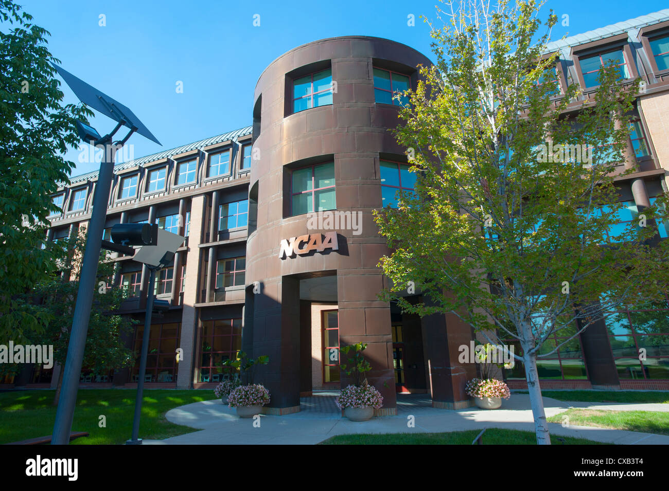 USA Indiana Indianapolis IN NCAA National Headquarters in downtown ...