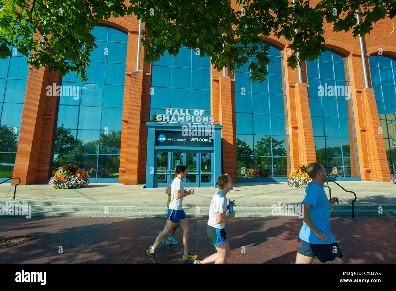 USA Indiana Indianapolis IN NCAA National Headquarters in downtown ...