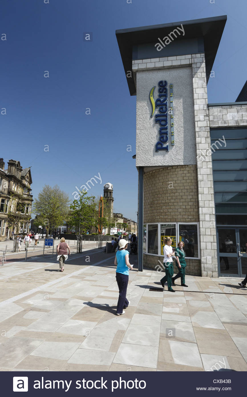 Pendle Town Centre High Resolution Stock Photography and Images - Alamy