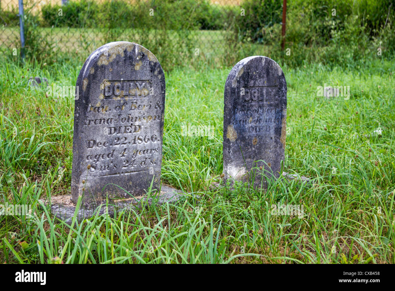 Field of headstones hi-res stock photography and images - Alamy