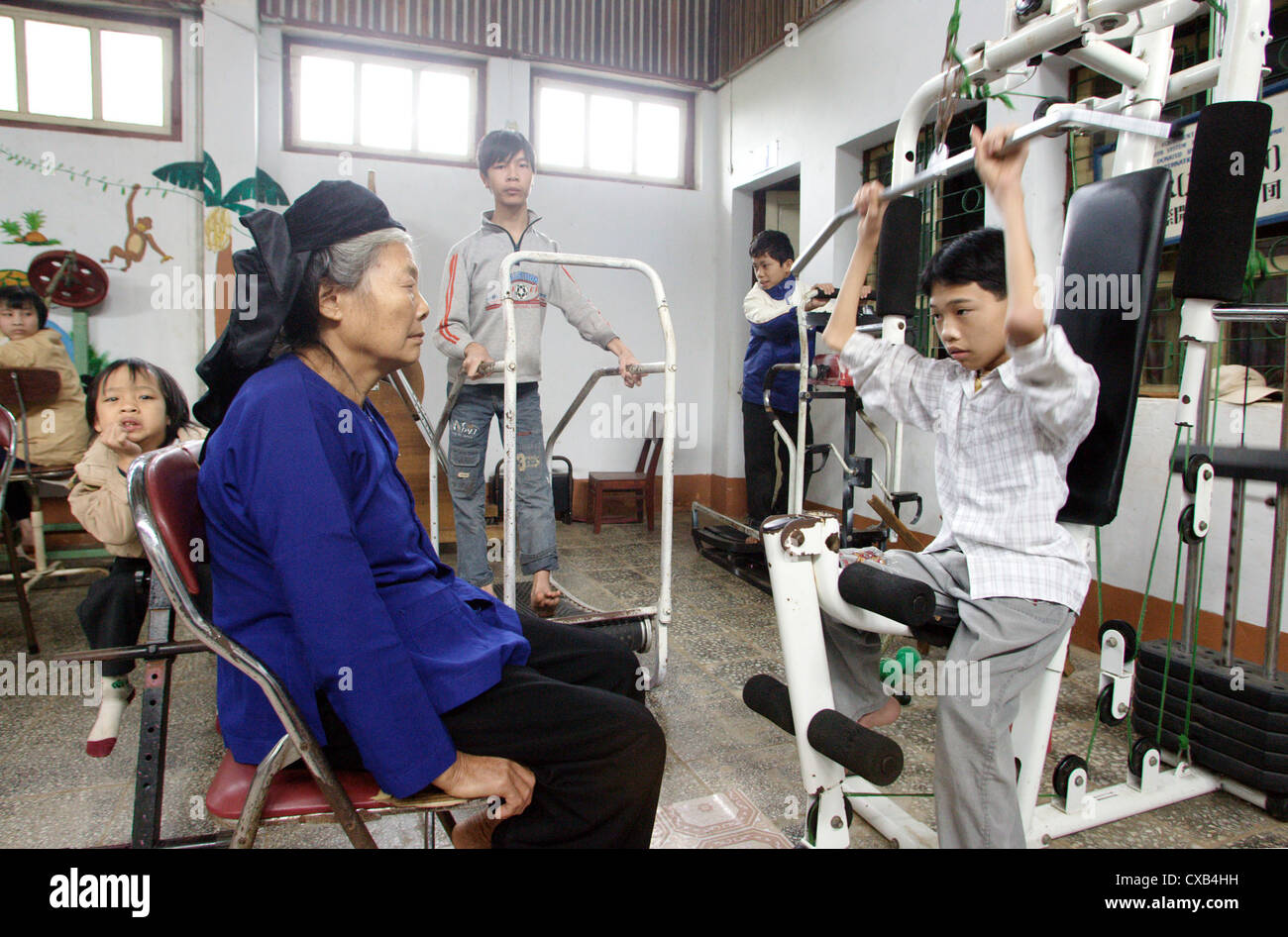 Vietnam, Centre for mentally handicapped children Stock Photo - Alamy