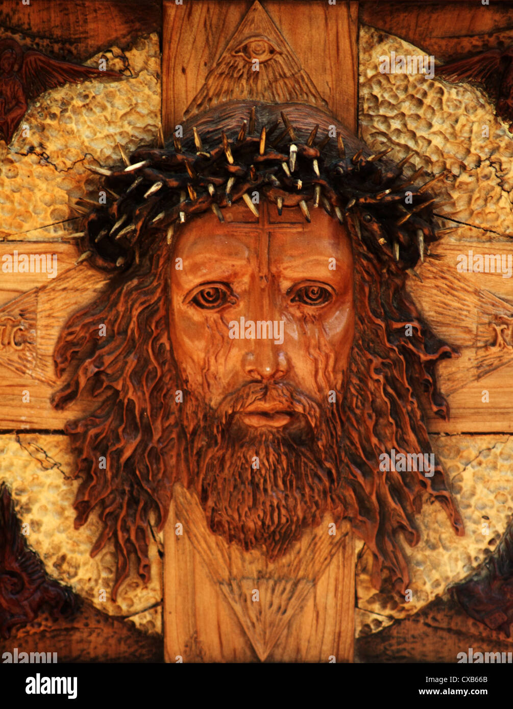 Closeup jesus face hi-res stock photography and images - Alamy