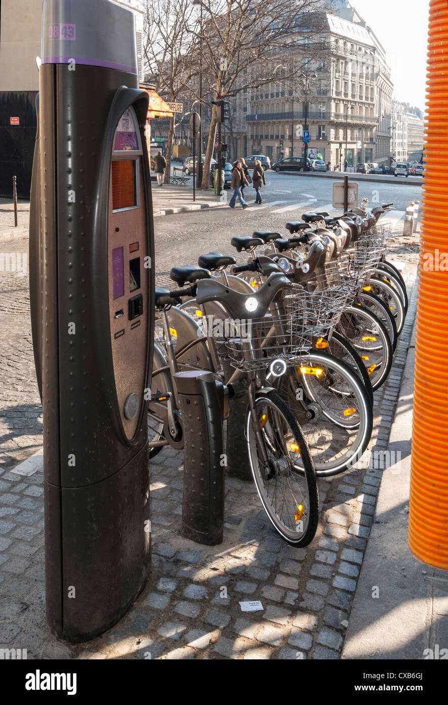 Rent a bike stand hi-res stock photography and images - Alamy