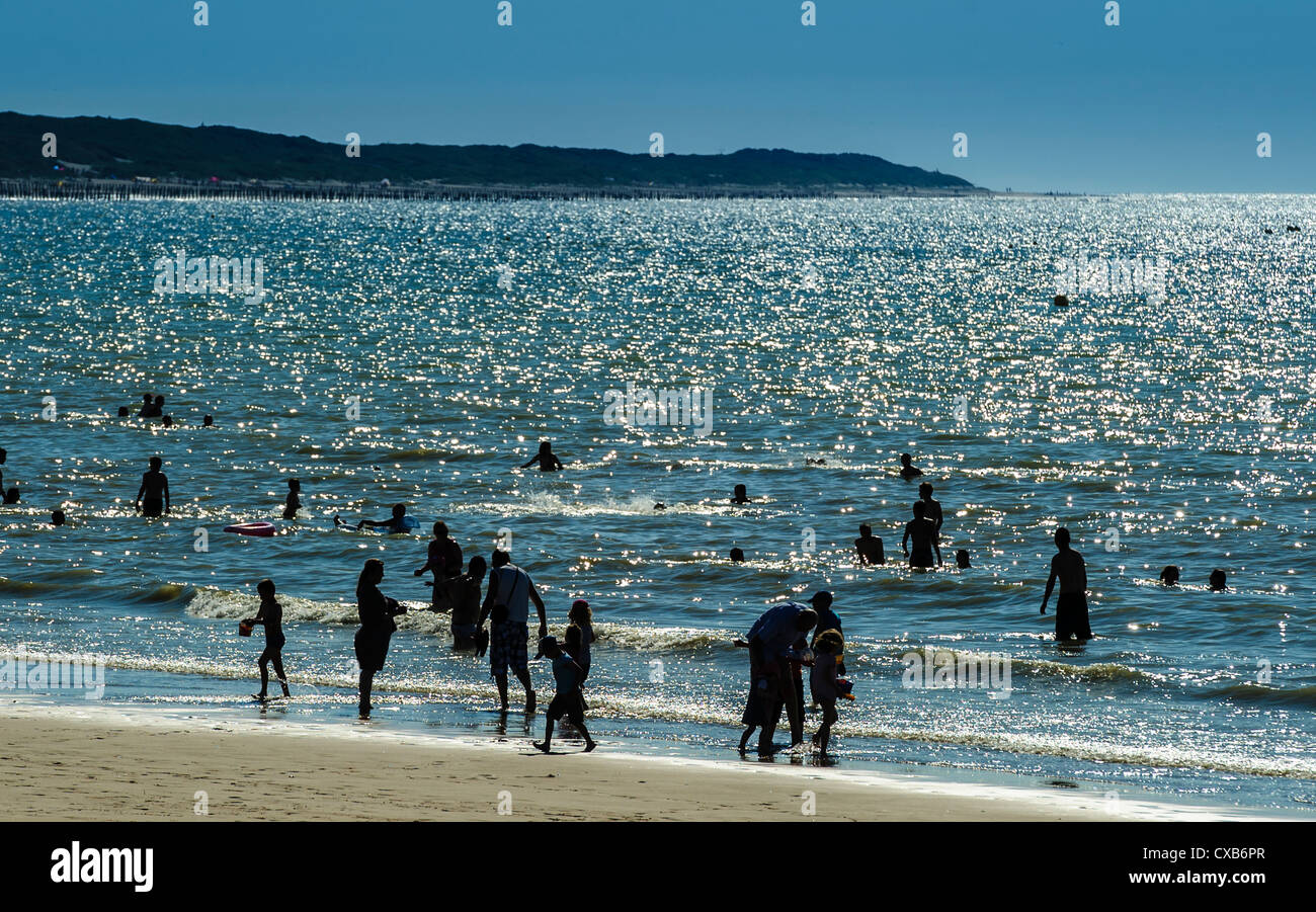 The beach at Calais, France Stock Photo - Alamy