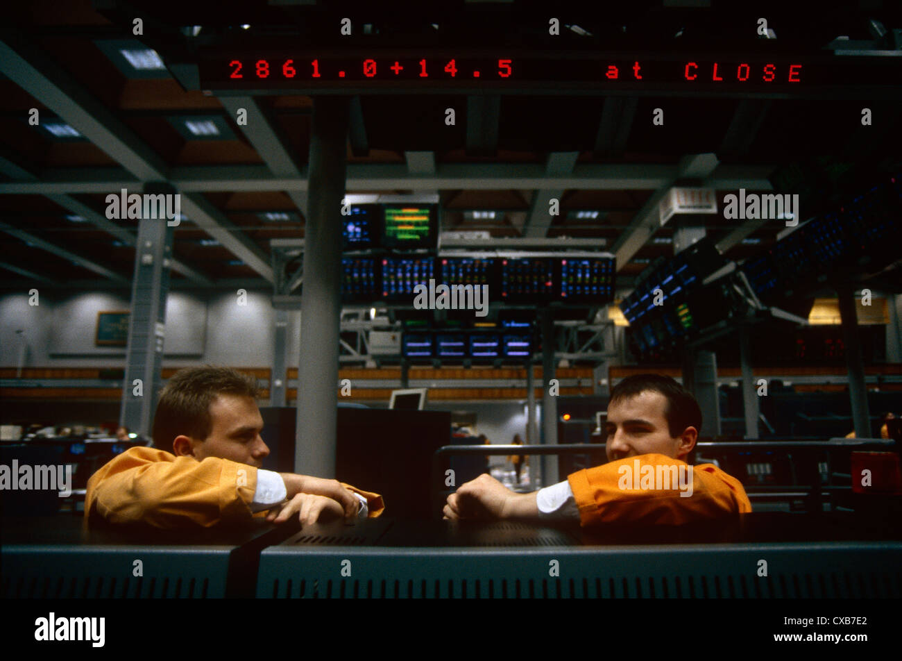 Liffe traders hi-res stock photography and images - Alamy