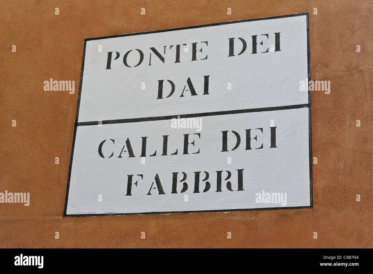 Italian Street Signs