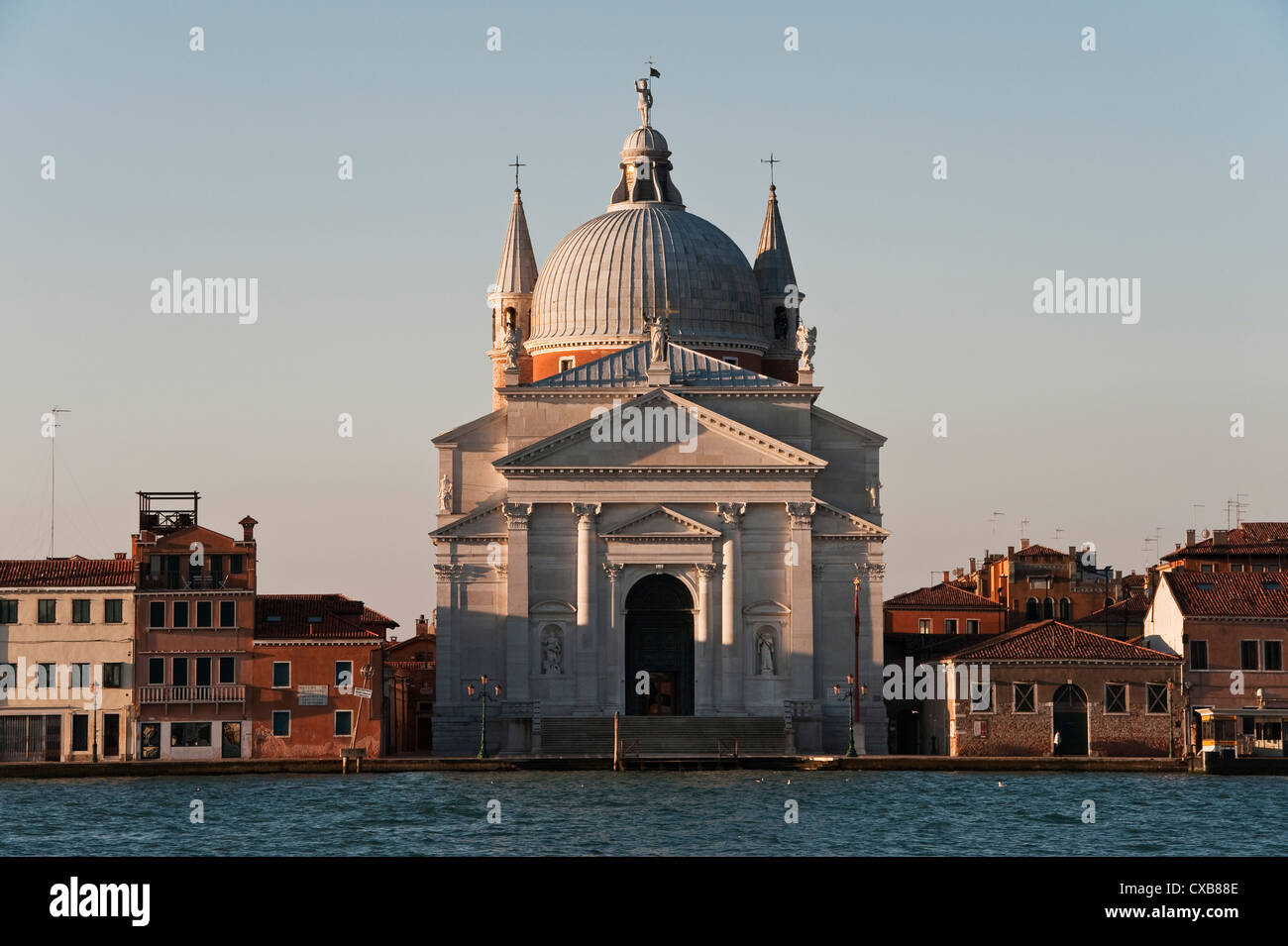The church of Il Redentore on the Giudecca in Venice, Italy, seen at ...