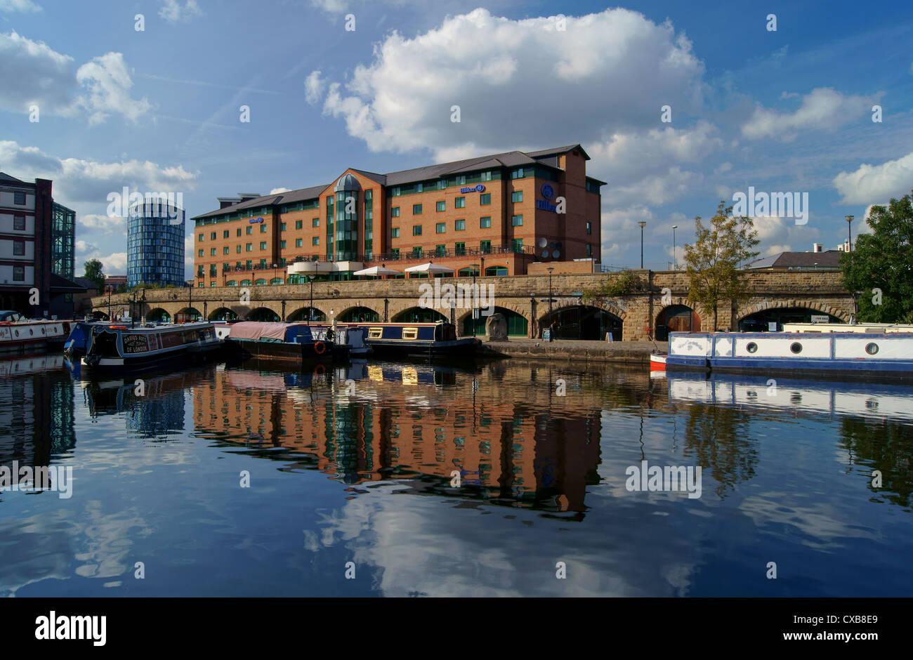 Canal basin victoria quays sheffield hi-res stock photography and ...