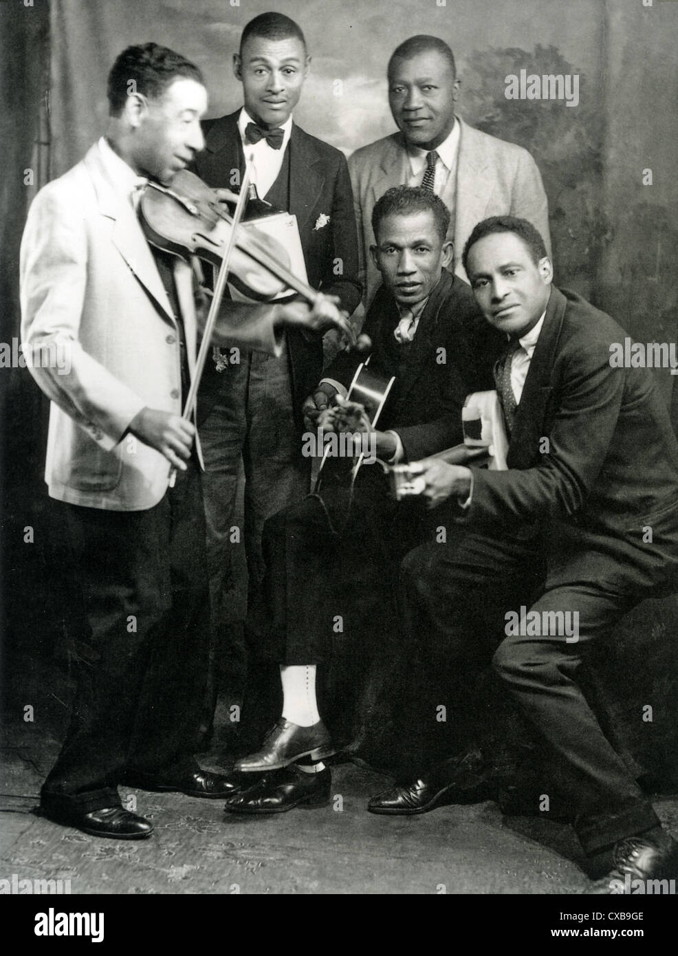 BEALE STREET JUG BAND US group Stock Photo - Alamy