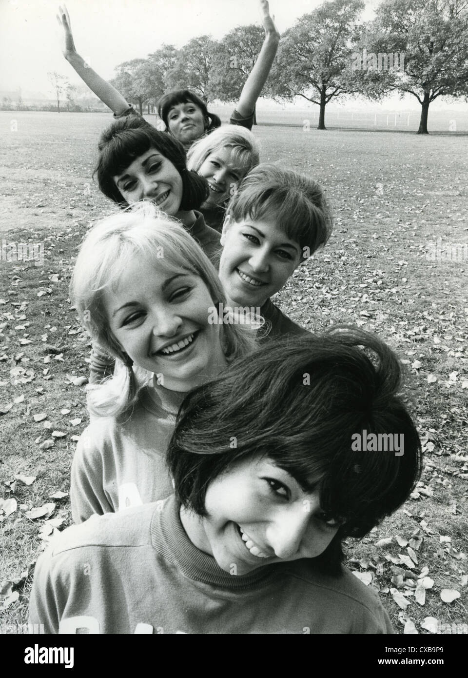 THE BEAT GIRLS UK TV dance group in September 1964. See Description ...