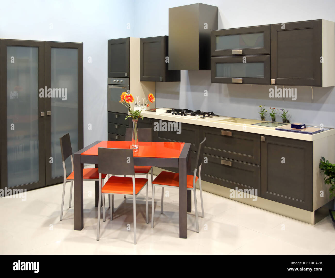 Modern kitchen. Element of design Stock Photo - Alamy