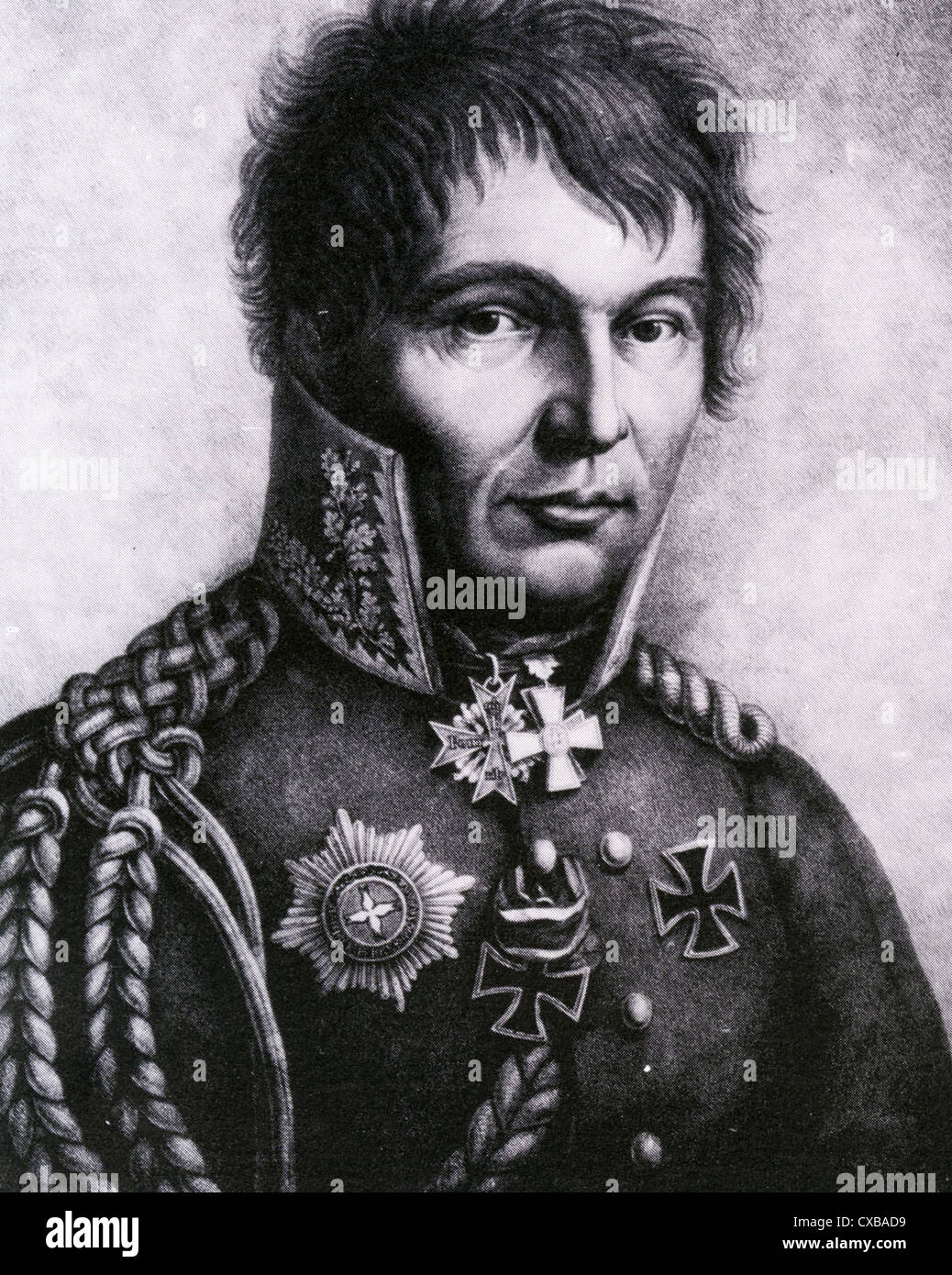GERHARD von SCHARNHORST (1755-1813) Chief of the Prussian General Staff ...