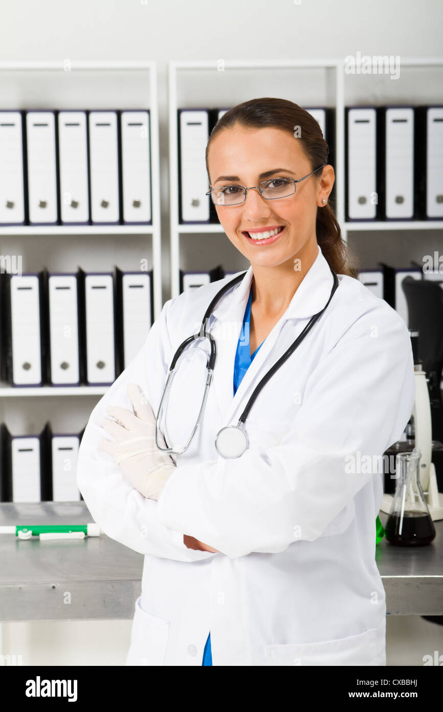 young medical nurse in office Stock Photo - Alamy