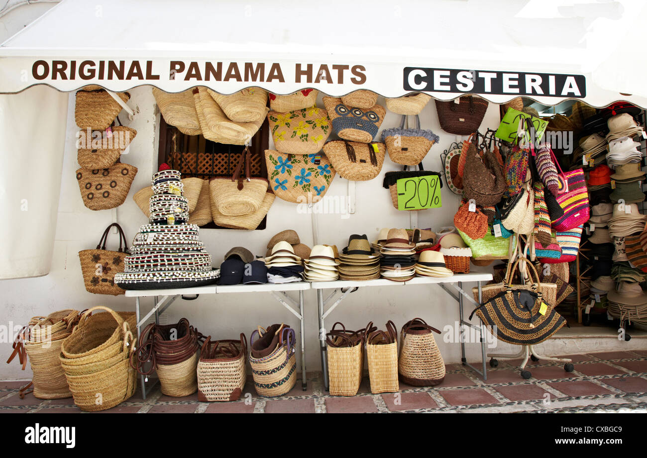Traditional Shop In Marbella Old Town Spain Stock Photo - Alamy