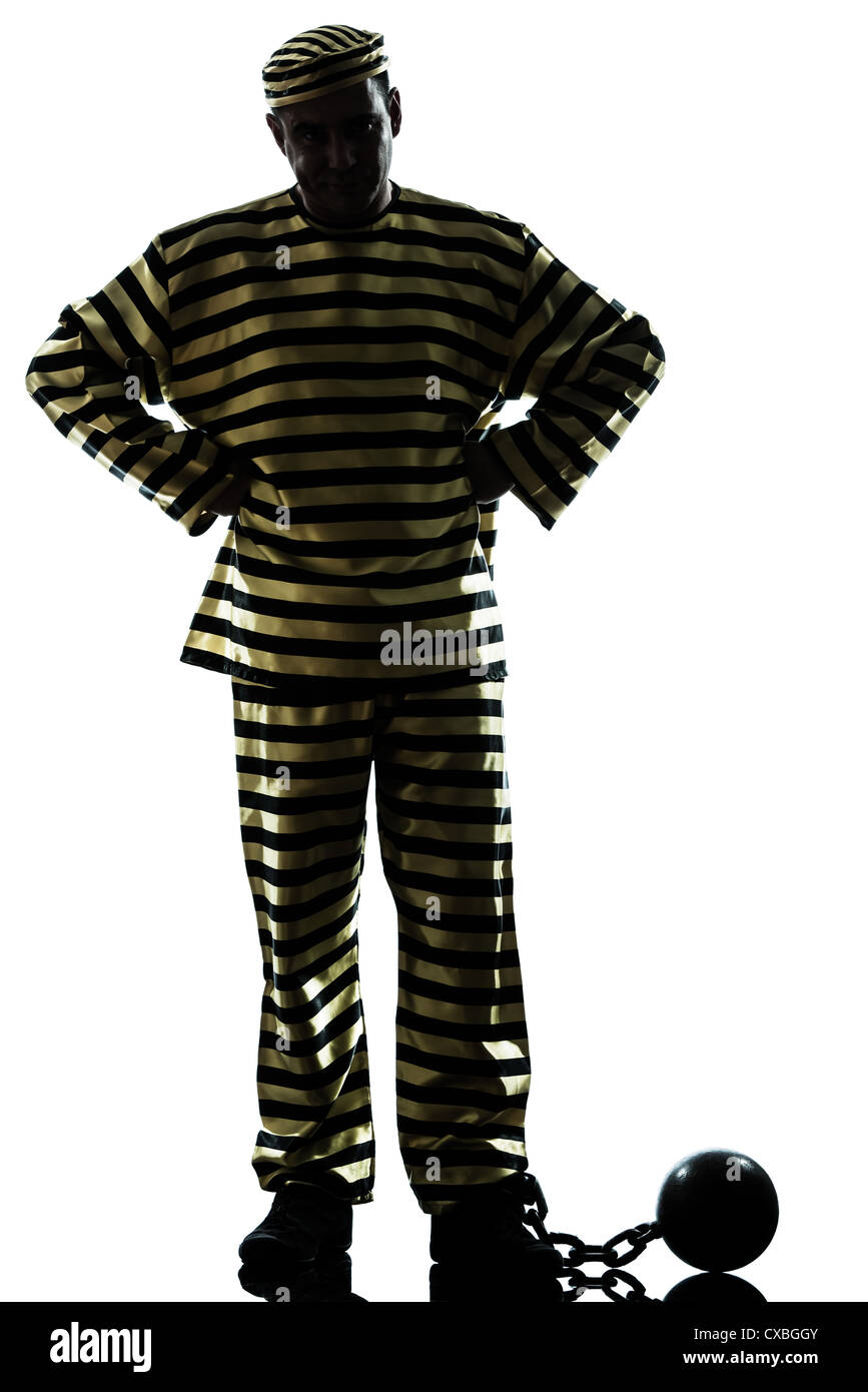 Prisoner silhouette hi-res stock photography and images - Alamy