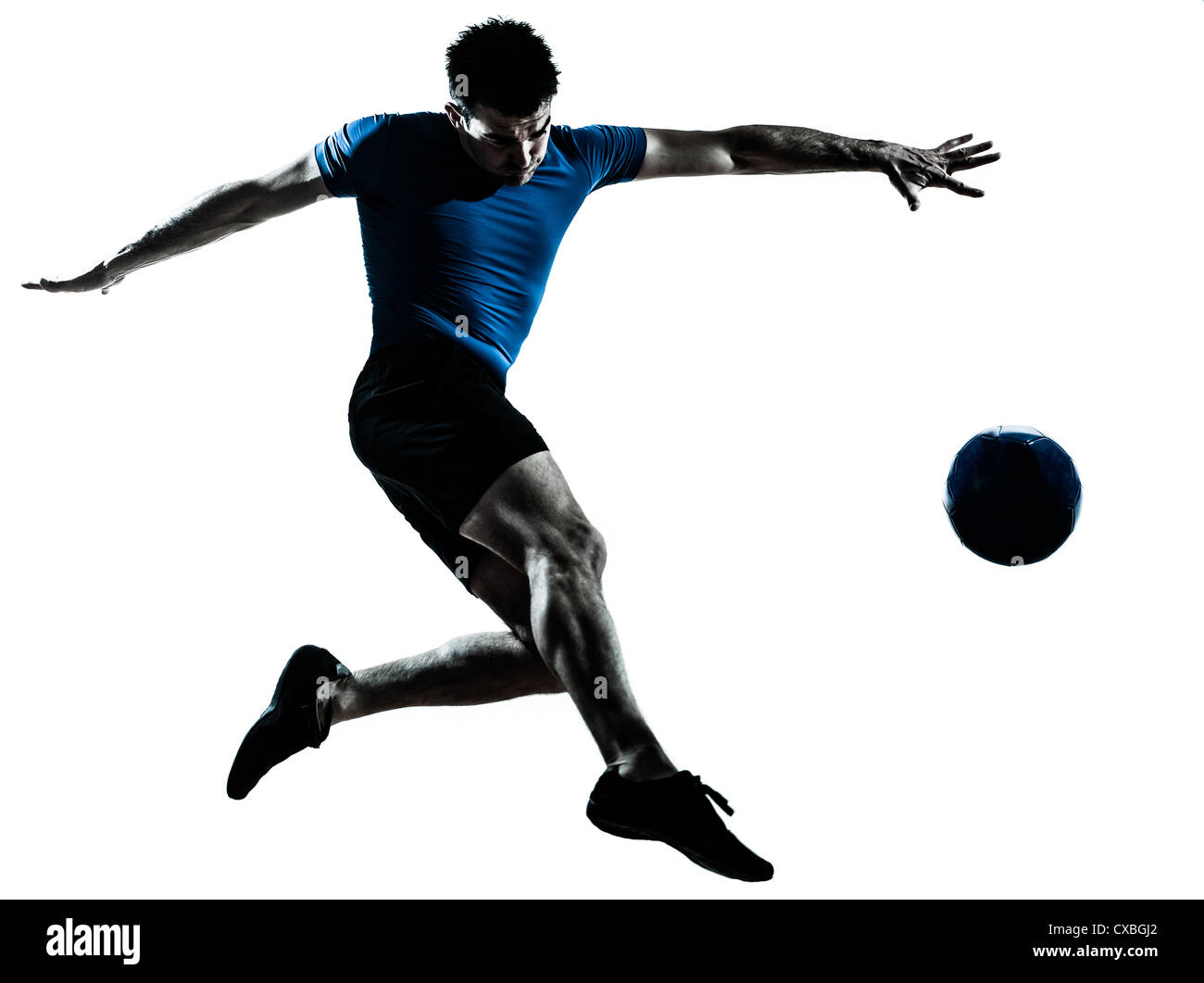 Acrobatics shadow Cut Out Stock Images & Pictures - Alamy