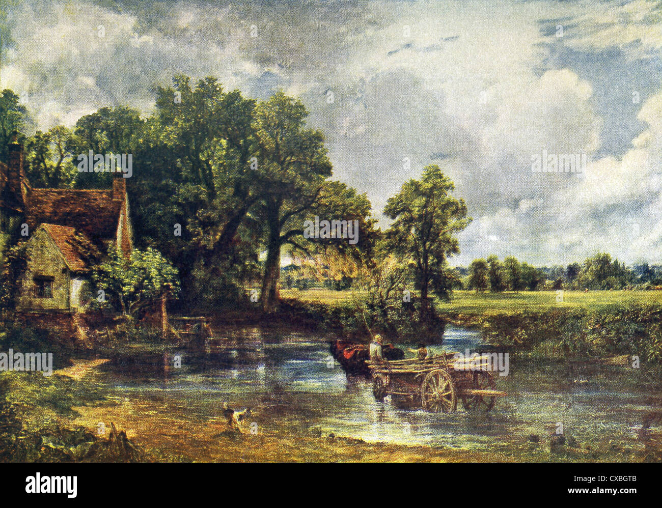 John Constable, an English Romantic painter, is best known for his ...