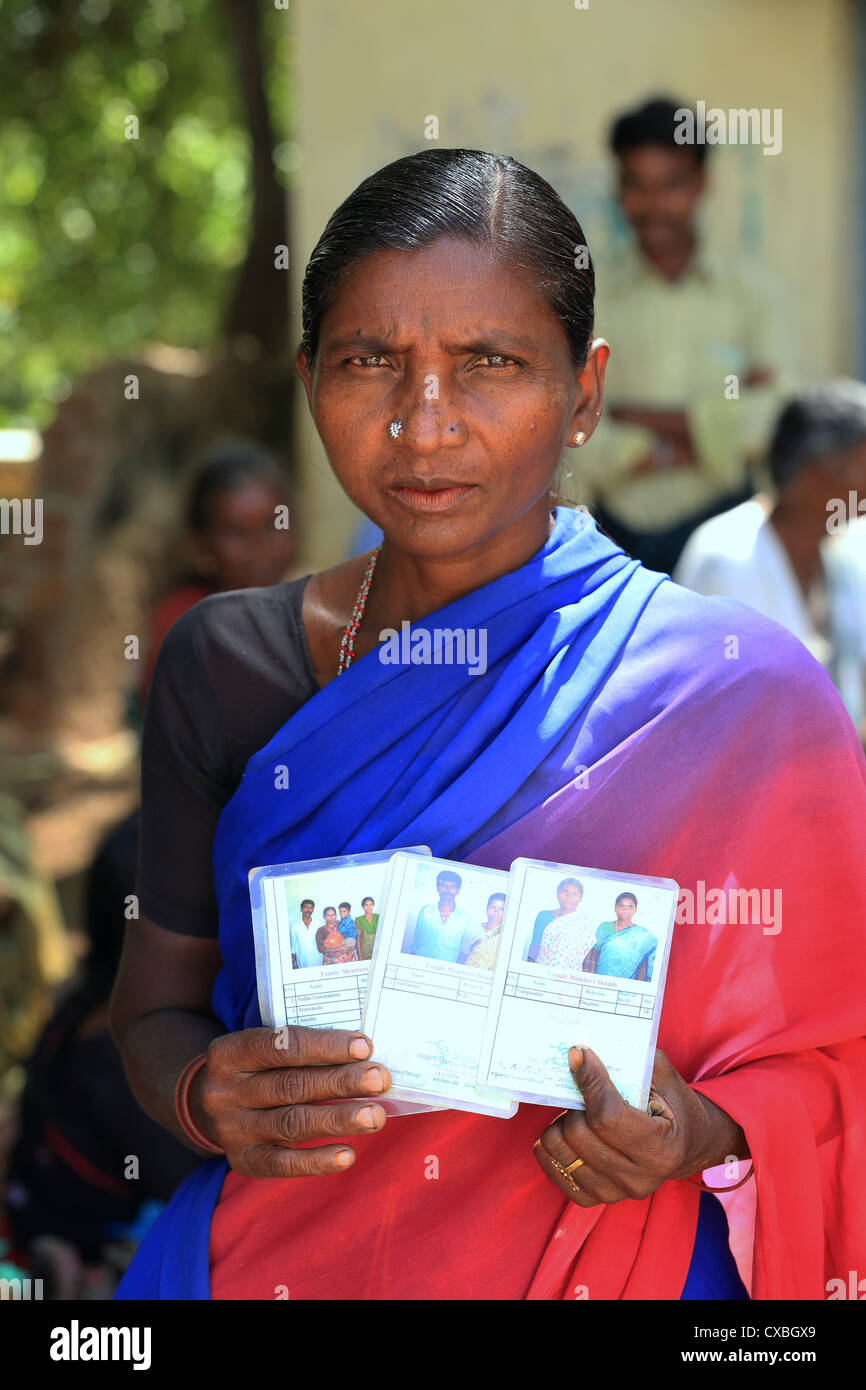 Indian identity card hi-res stock photography and images - Alamy