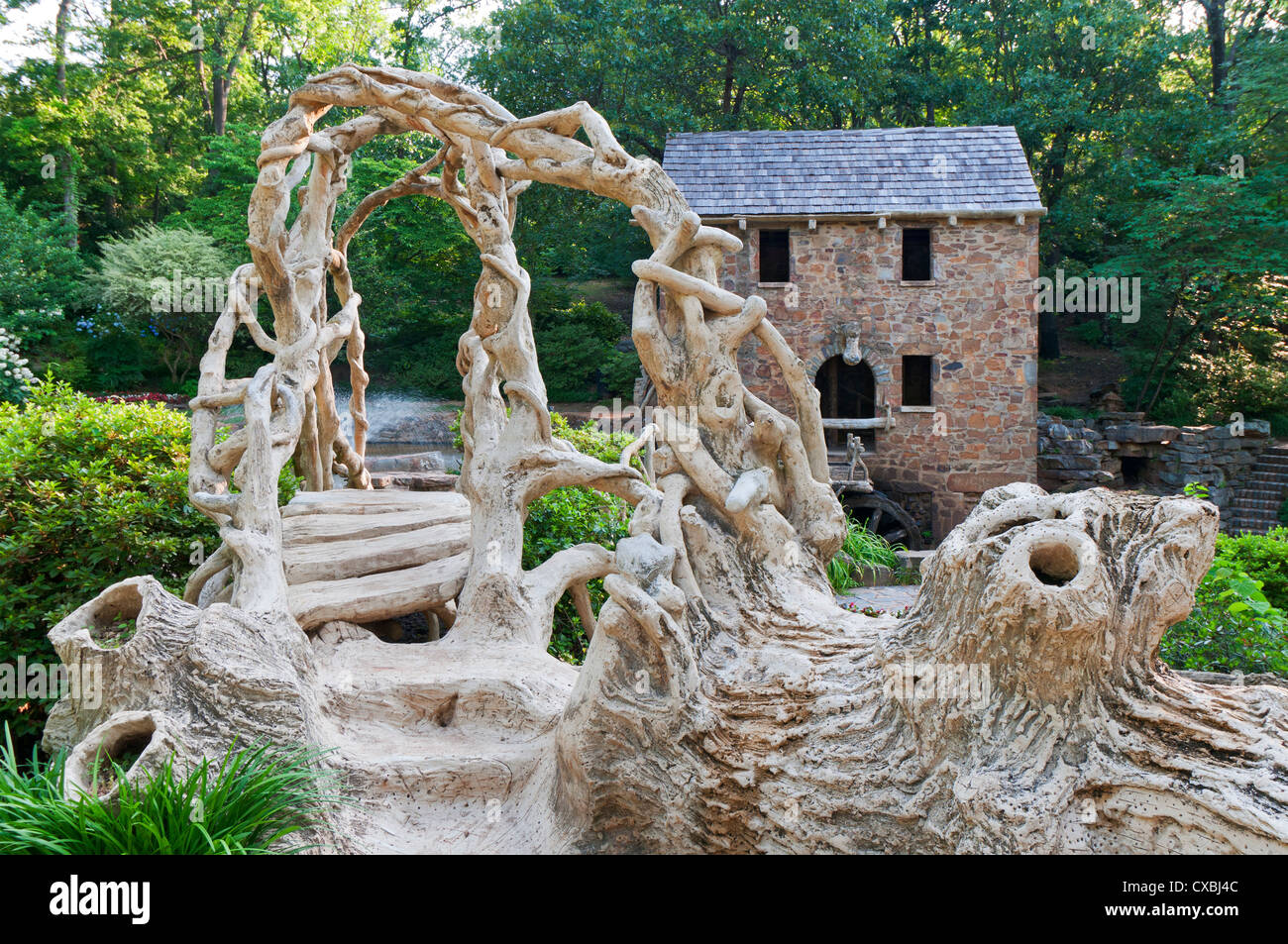 Arkansas, North Little Rock, The Old Mill at T.R. Pugh Memorial Park ...
