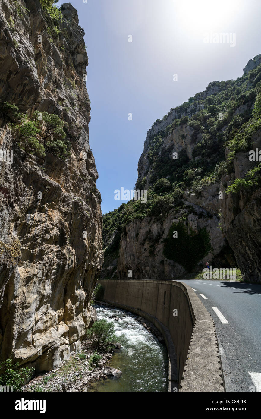 A road in French Pyrenees Stock Photo - Alamy