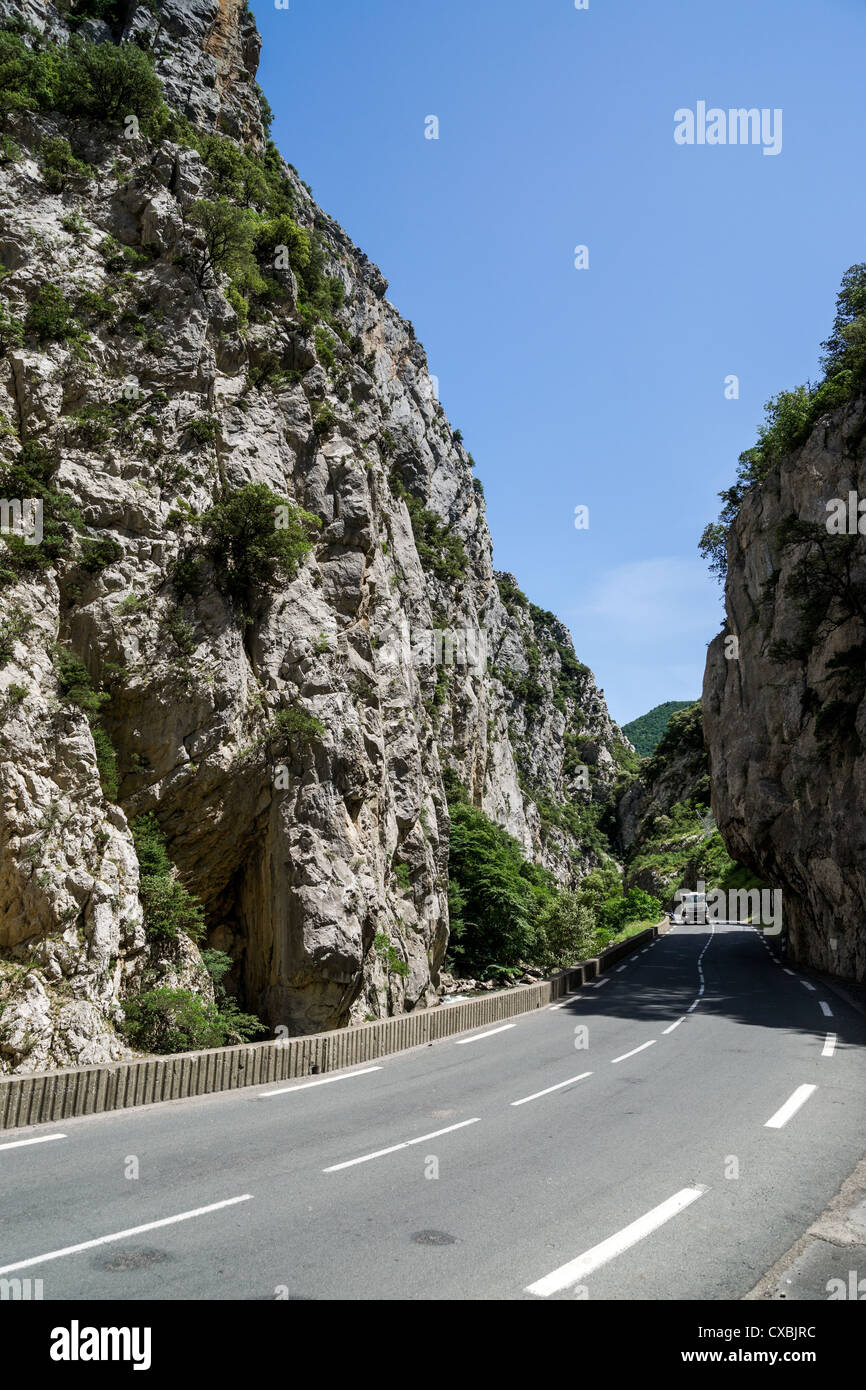 A road in French Pyrenees Stock Photo - Alamy