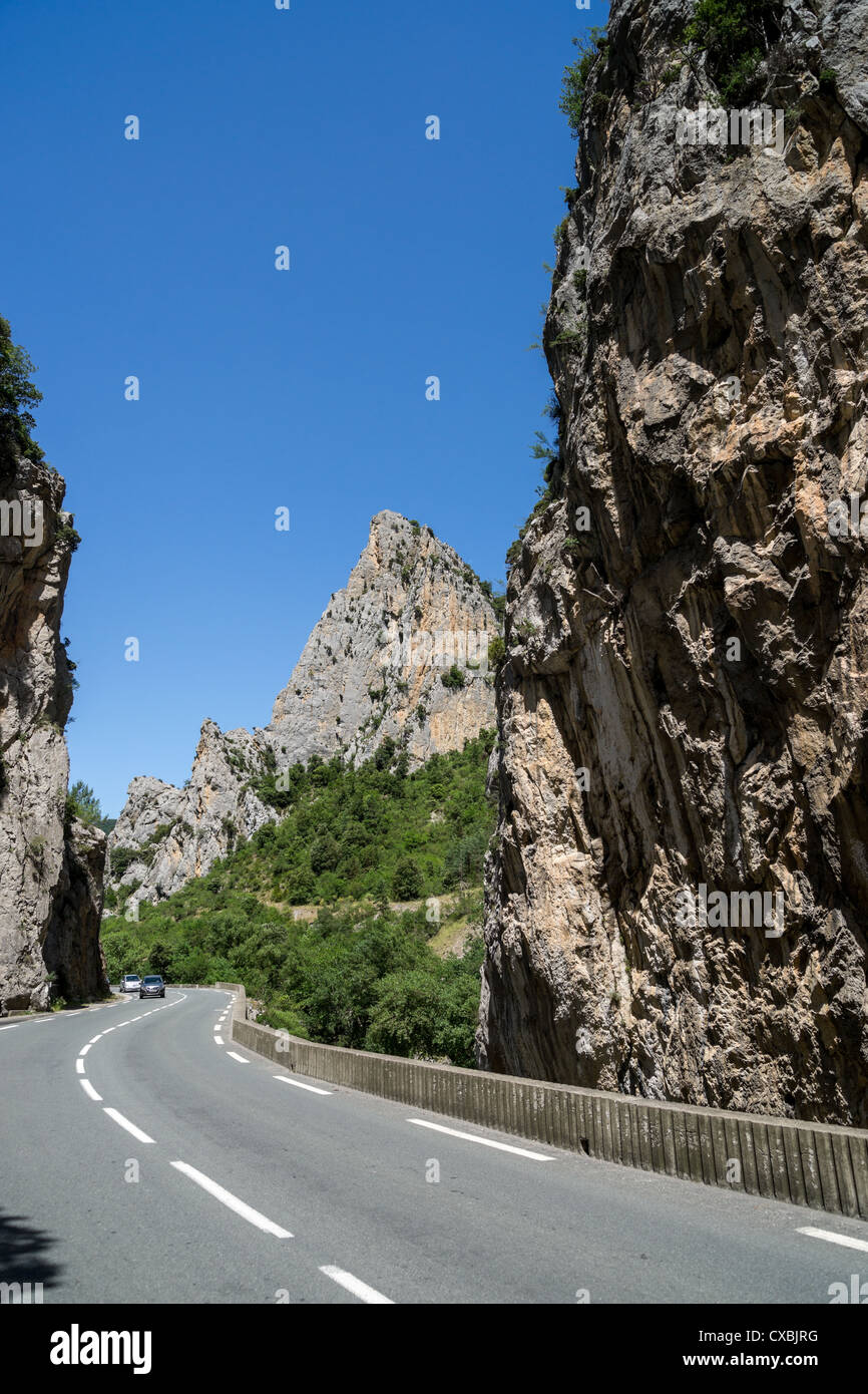 A road in French Pyrenees Stock Photo - Alamy